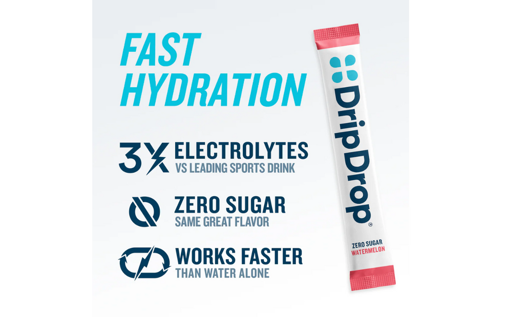DripDrop Hydration Relief ZERO SUGAR Sachets Variety Pack – Specialized ...